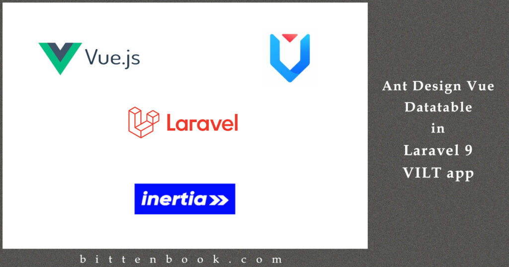 Bittenbook - Web programming tutorials covering PHP, Laravel, Vue, Tailwind, Livewire, AlpineJS ...